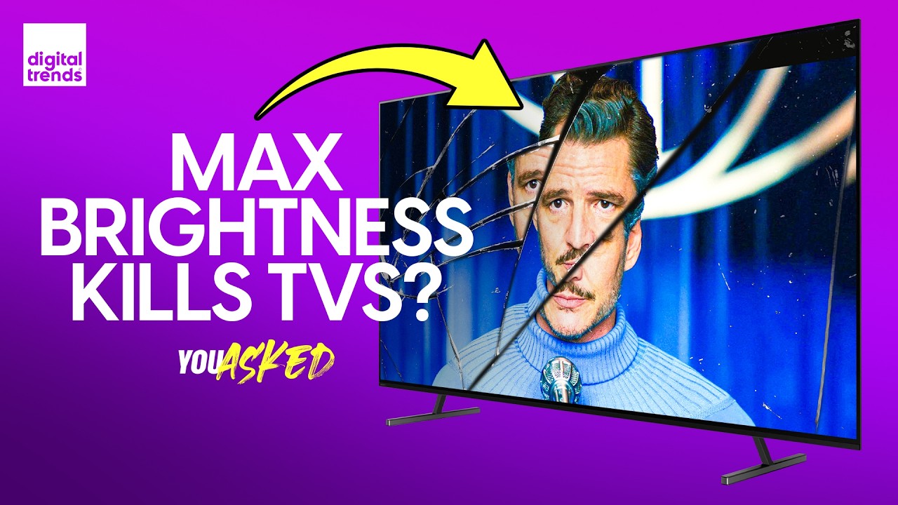 Find out if maximum screen brightness damages aging OLED panels