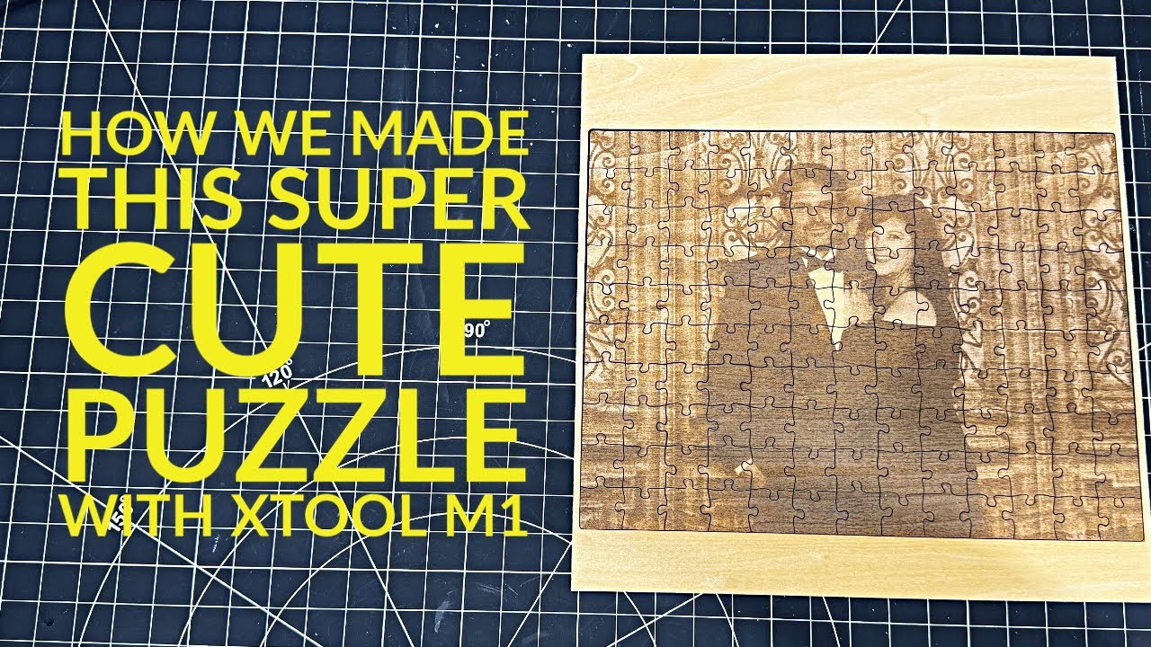 How We Created a Puzzle Using the xTool M1 Laser Engraver