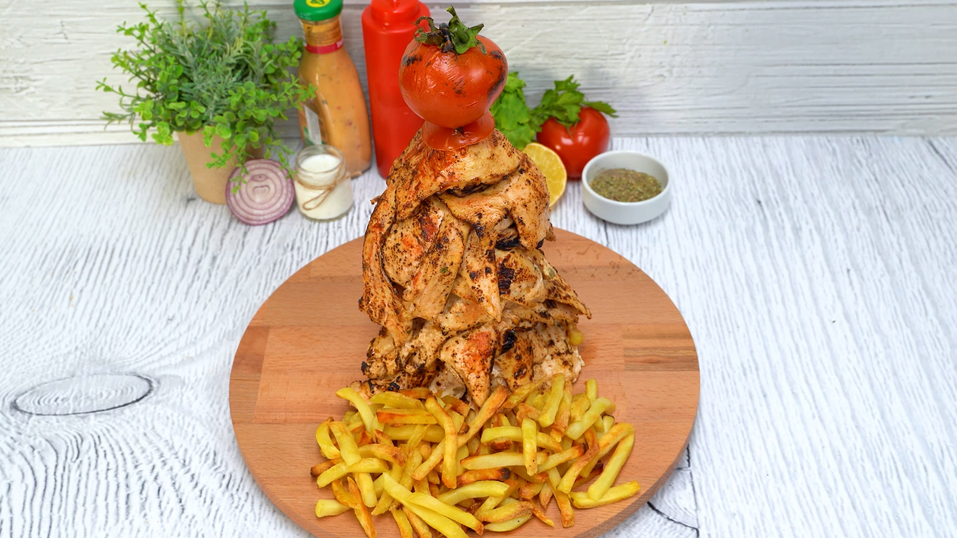 Quick Chicken Doner Kebab Recipe for Dinner