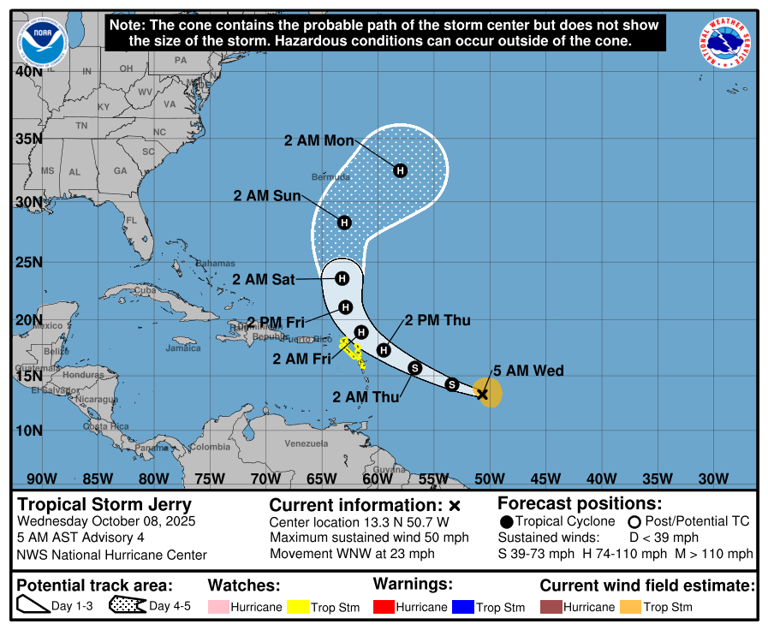 Long Nor'easter, tidal flooding and Tropical Storm Jerry. What to ...