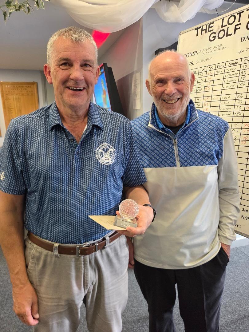 Chris wins Senior’s October Medal at Lottbridge Golf Club