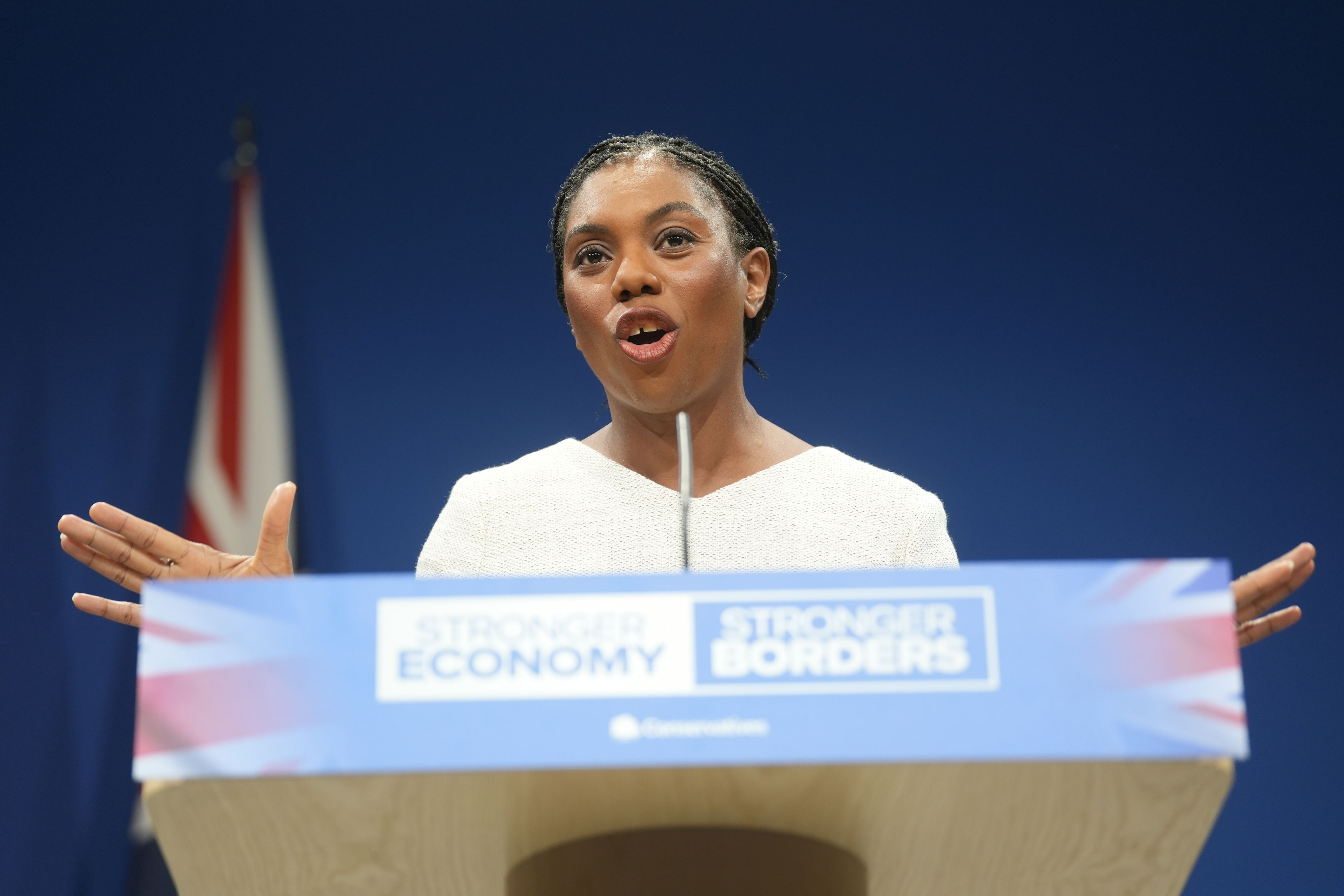 Kemi Badenoch speech: Conservatives leader vows to scrap VAT on private ...