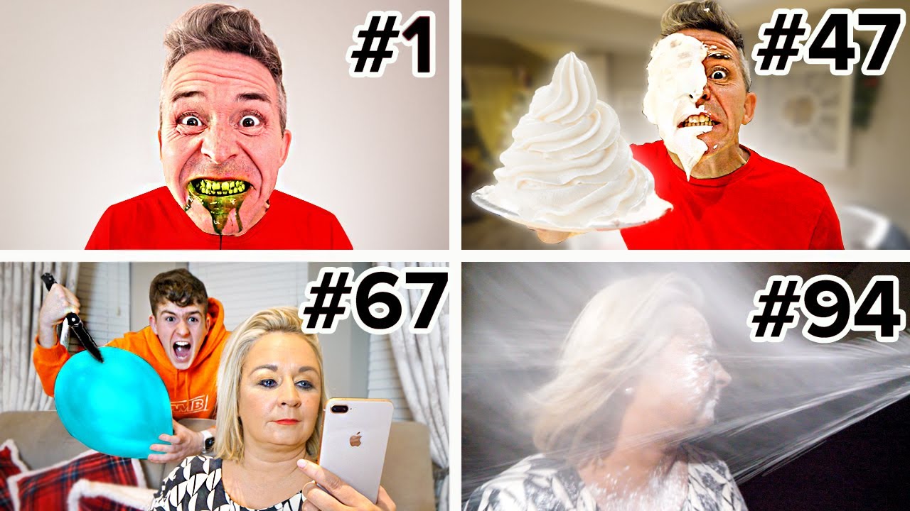 Pranking my parents 100 times in 24 hours