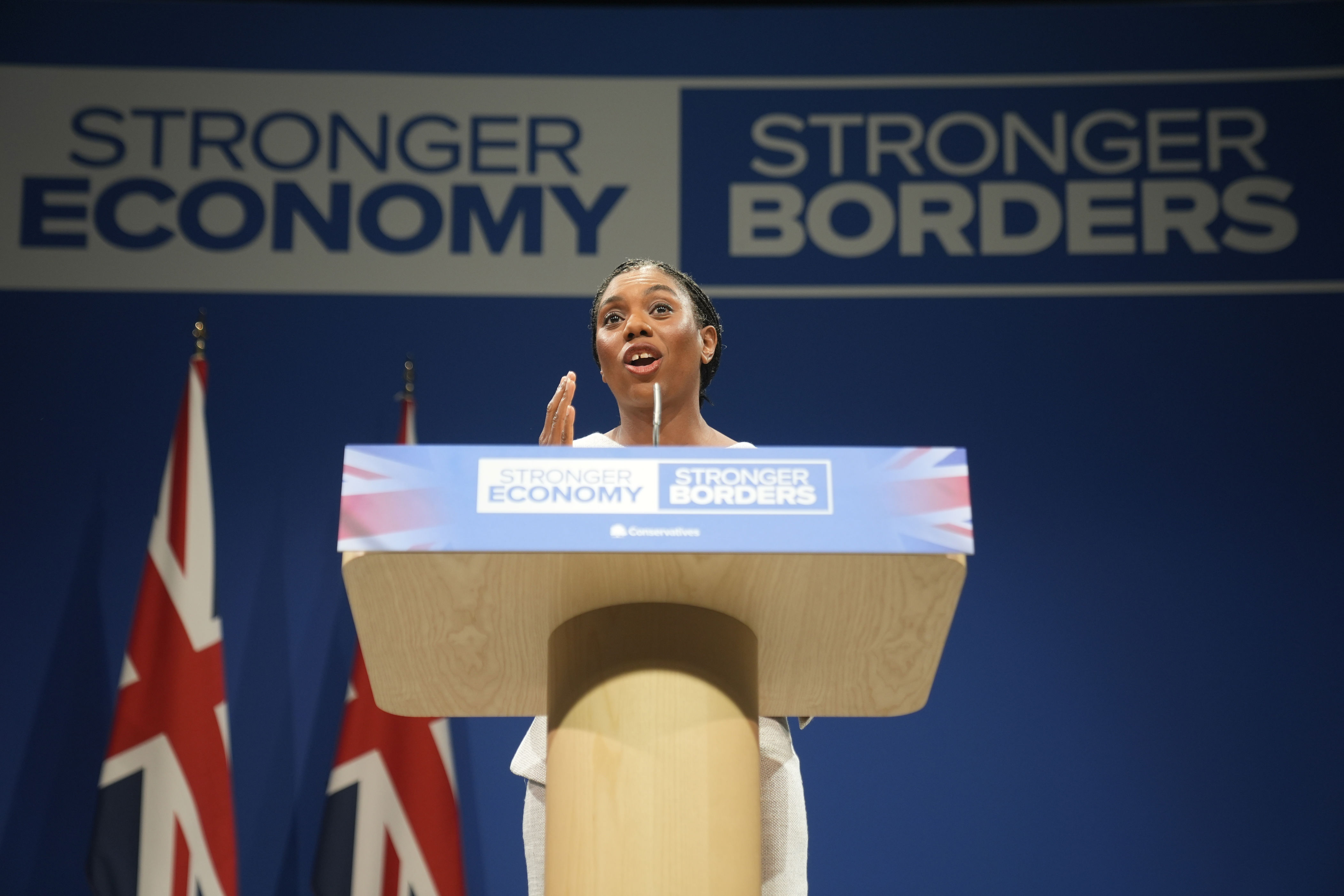 Kemi Badenoch speech: Conservatives leader vows to scrap VAT on private ...