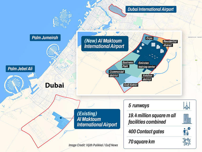 Al Maktoum International: All you need to know about Dubai's $35 billion mega-airport, also ...