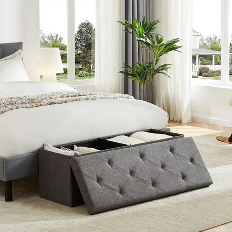 Walmart Has a 'Classy' $137 Multifunctional Storage Bench on Sale for ...