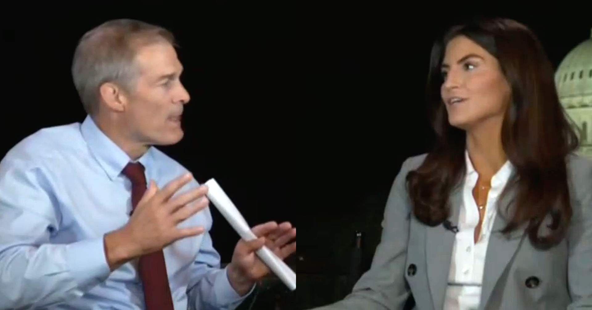 CNN’s Kaitlan Collins Hammers Jordan Over Trump Threat to Block Pay ...