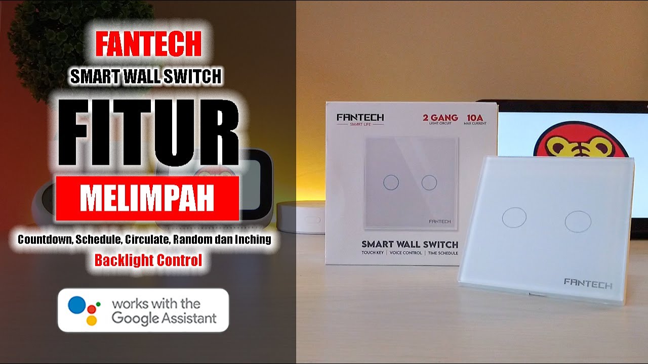 Cara Pasang Fantech Smart Wall Switch