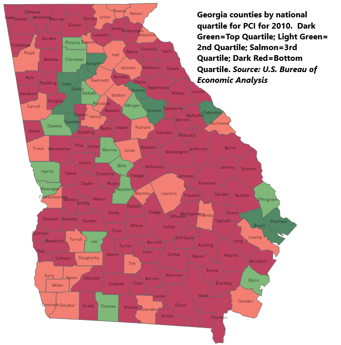 Analysis: How Georgia’s Drop in Per Capita Income Presaged Its Rural ...