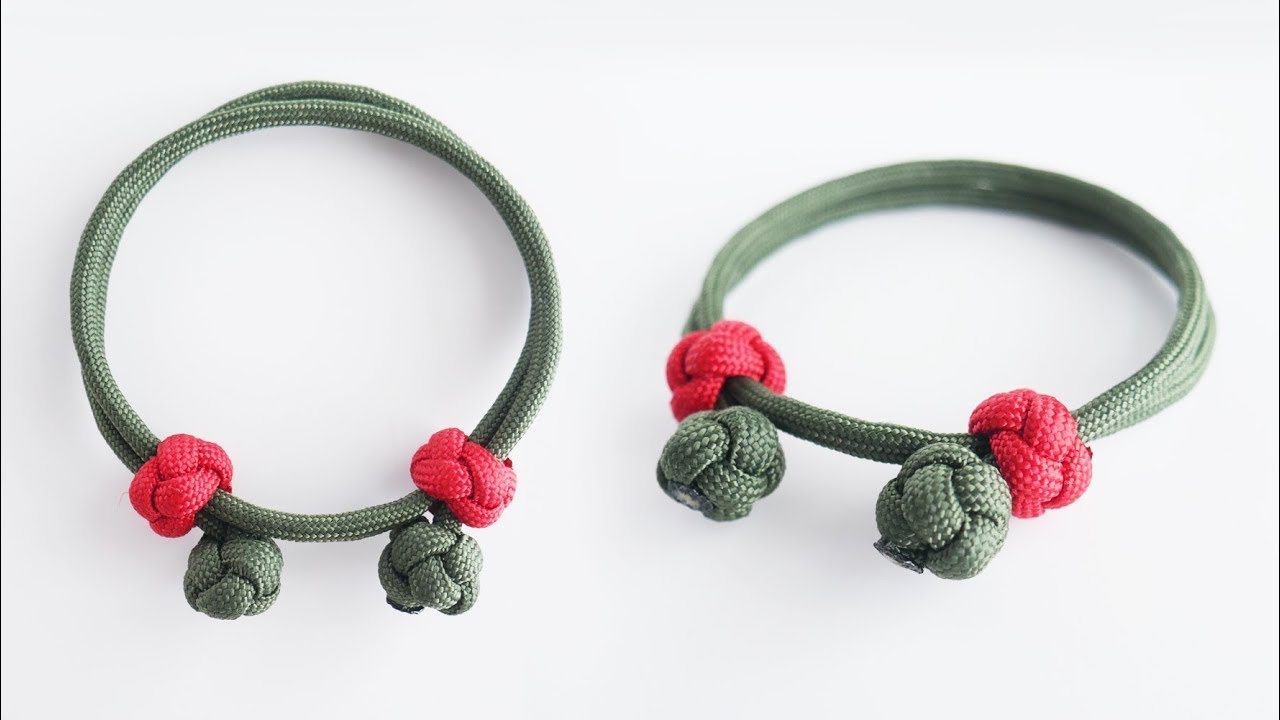 Make Your Own Celtic Ranger Knot Paracord Bracelet with Adjustable Bead