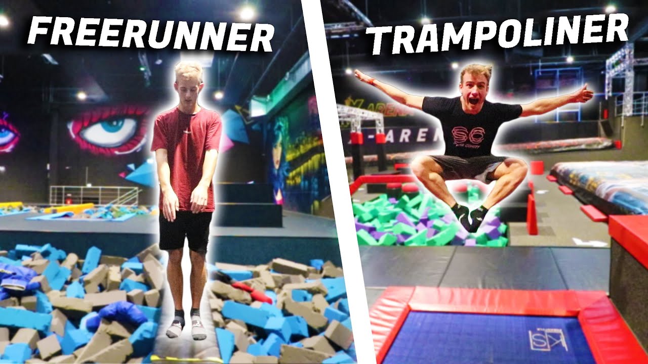 Park Showdown: Freerunner vs Trampoliner