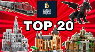 Bricklink Designer Program Series 7: Top 20 LEGO Picks
