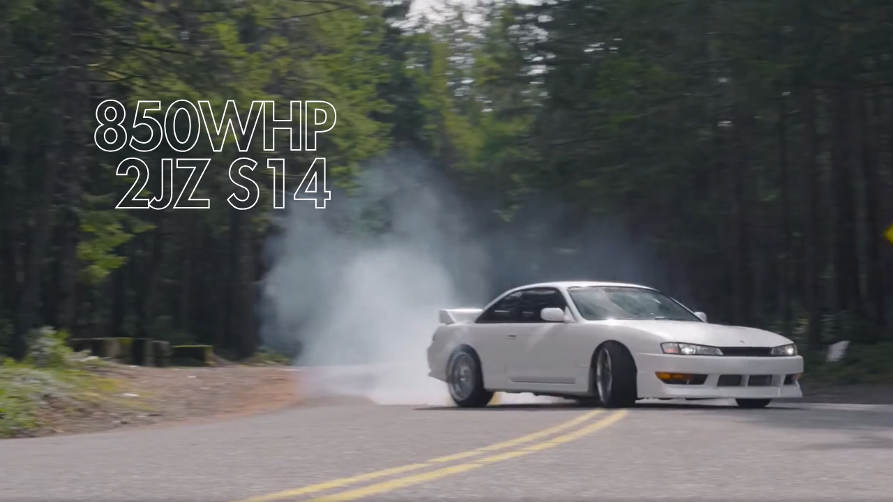 850whp 2JZ S14 Shreds the Streets | Hometown Drift Session [4K]