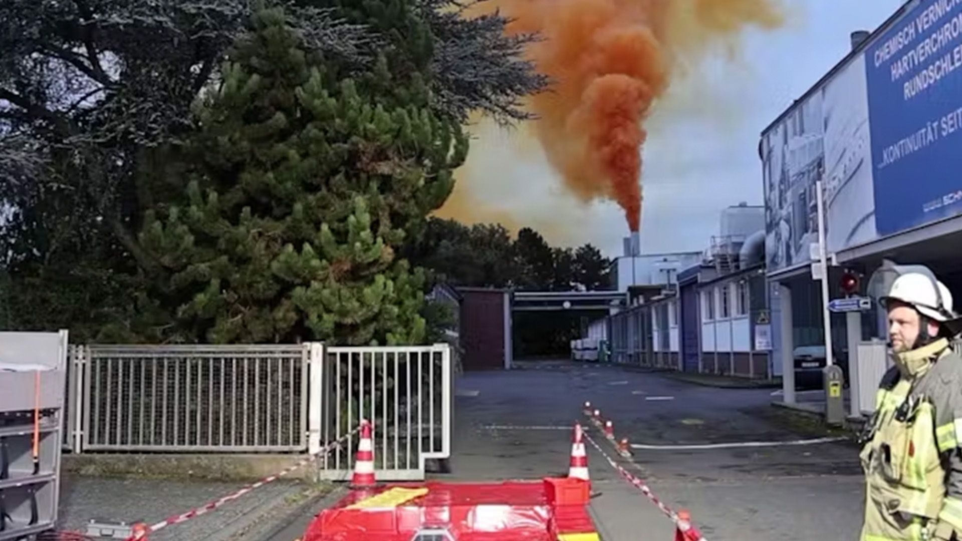 Stundenlanger Einsatz: Chemieunfall in Mainaschaff