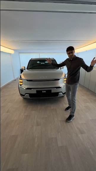 First Look at the Kia EV9 Electric SUV