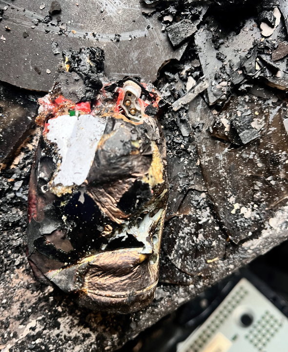 Warning issued after bedroom fire caused by vaping leaves devastating ...