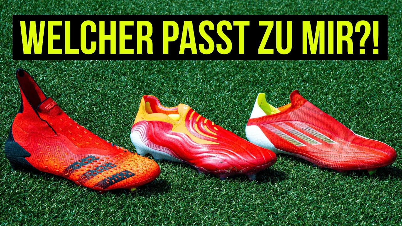 Welcher Adidas Fußballschuh passt zu mir?!