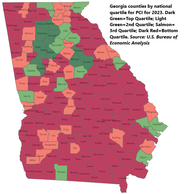 Analysis: How Georgia’s Drop in Per Capita Income Presaged Its Rural ...
