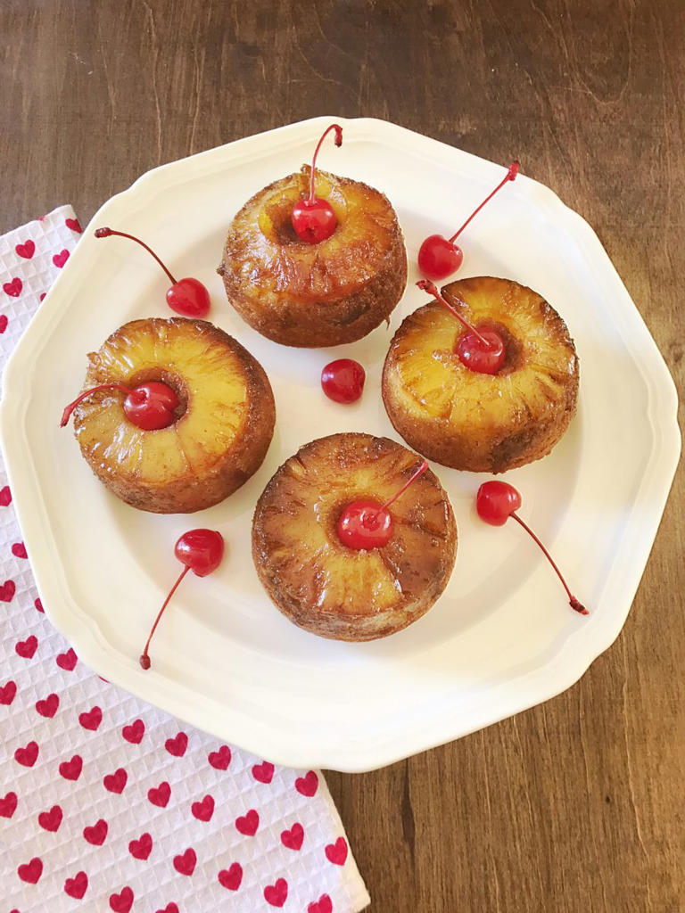 Jumbo Upside Down Pineapple Muffins