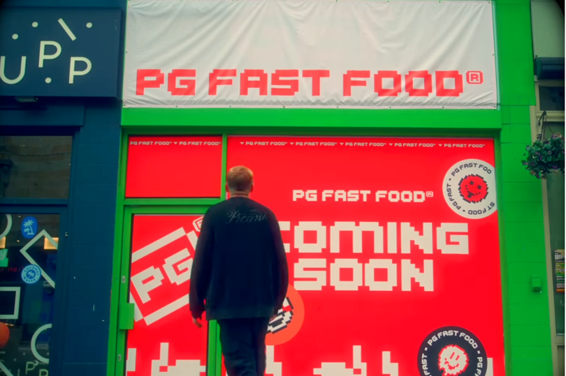 Rapper Professor Green is opening a fast food spot in Glasgow's west end