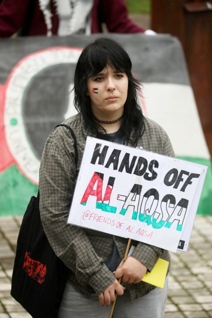 Students join controversial pro-Palestine marches on Hamas attack ...
