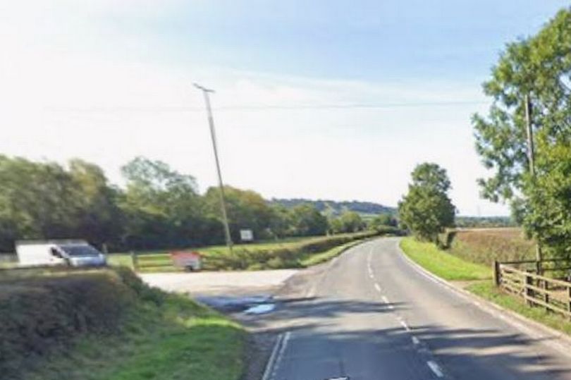 Person taken to hospital after being trapped in car near Glastonbury