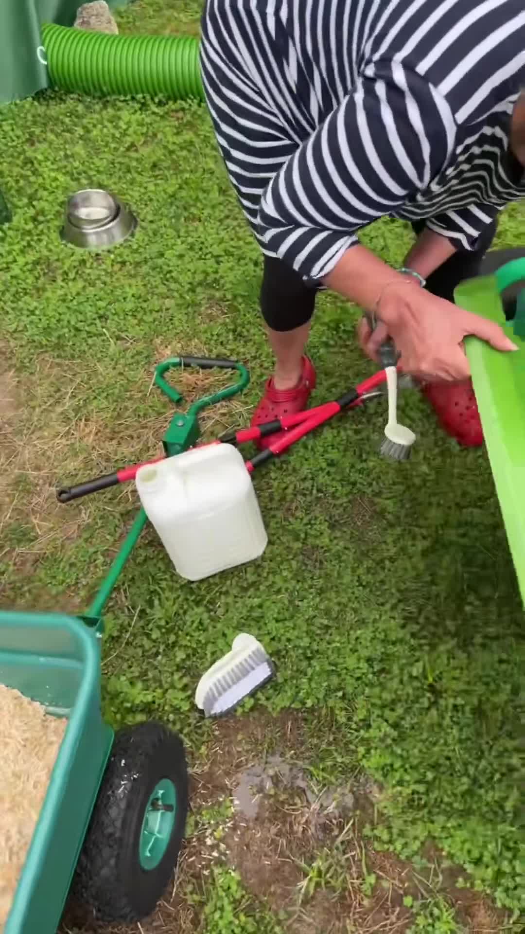 Elle est sur les rotules