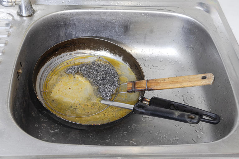 Why you shouldn't pour cooking oil down the sink – and what to do instead