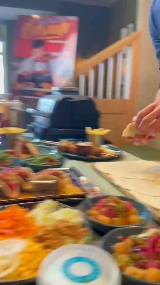 Crafting a Burrito with Harvester's New Menu Items!