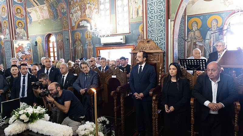 Τελευταίο αντίο στην Καίτη Κληρίδου