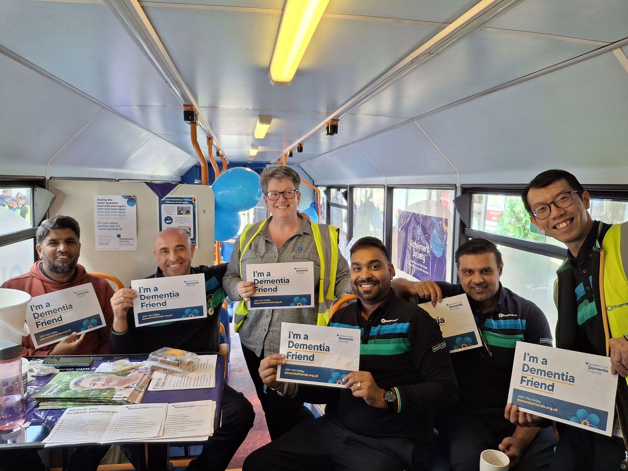 MK bus operator's team encouraged to be Dementia Friends