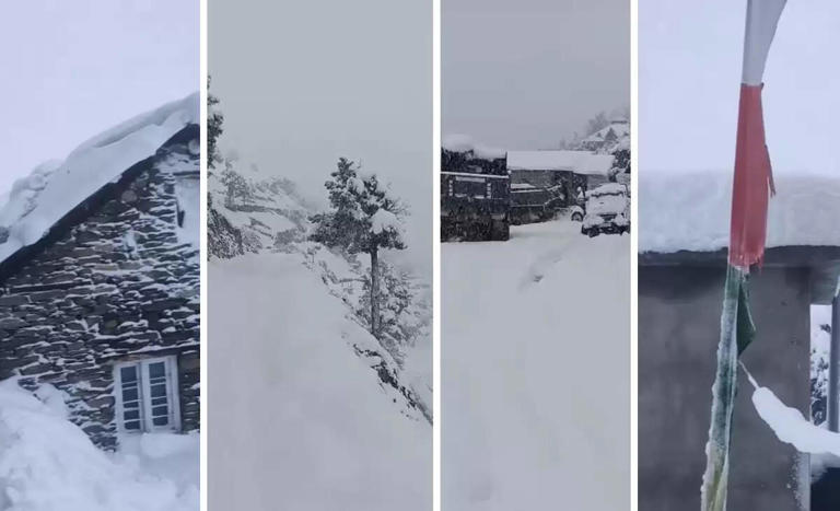 Severe Snowfall Disrupts Life in Lahaul Valley as Restoration Efforts Begin