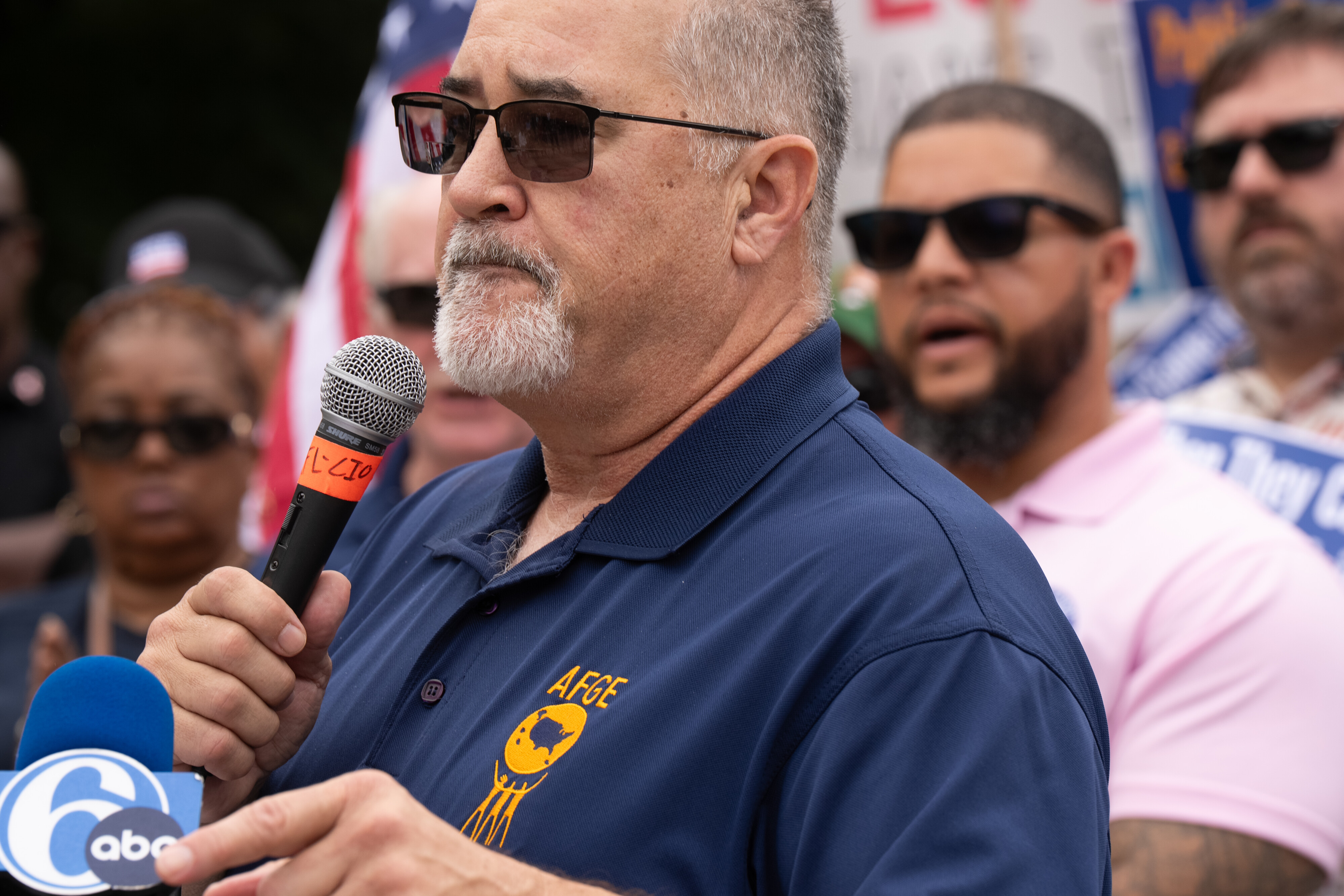 Near the shuttered Liberty Bell, Philadelphia union leaders and ...