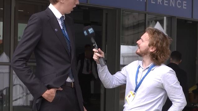 Literally massive Tory James McAlpine, 7ft2in, thinks his future with ...