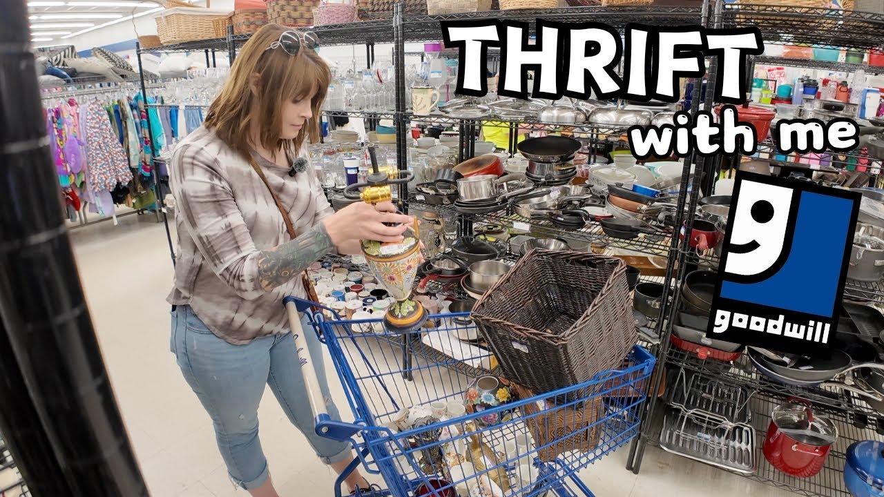 Goodwill Thrift with Me | Crazy Lamp Lady