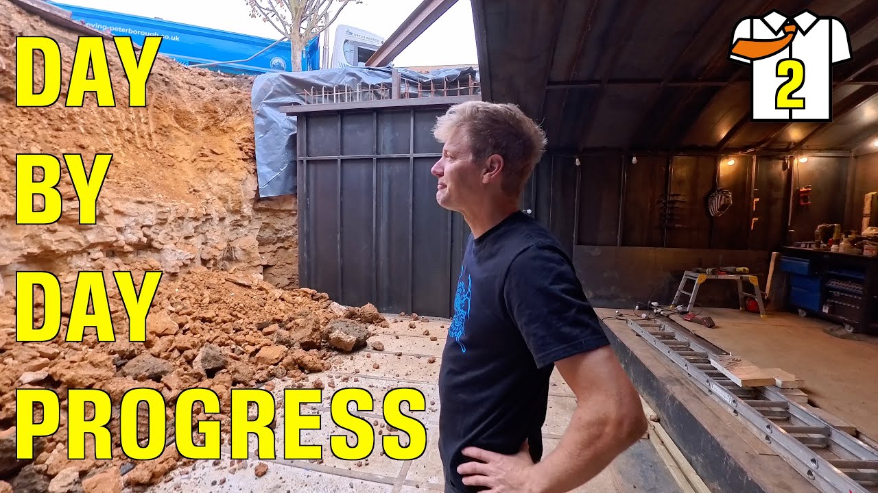 The progress on my secret garage project!