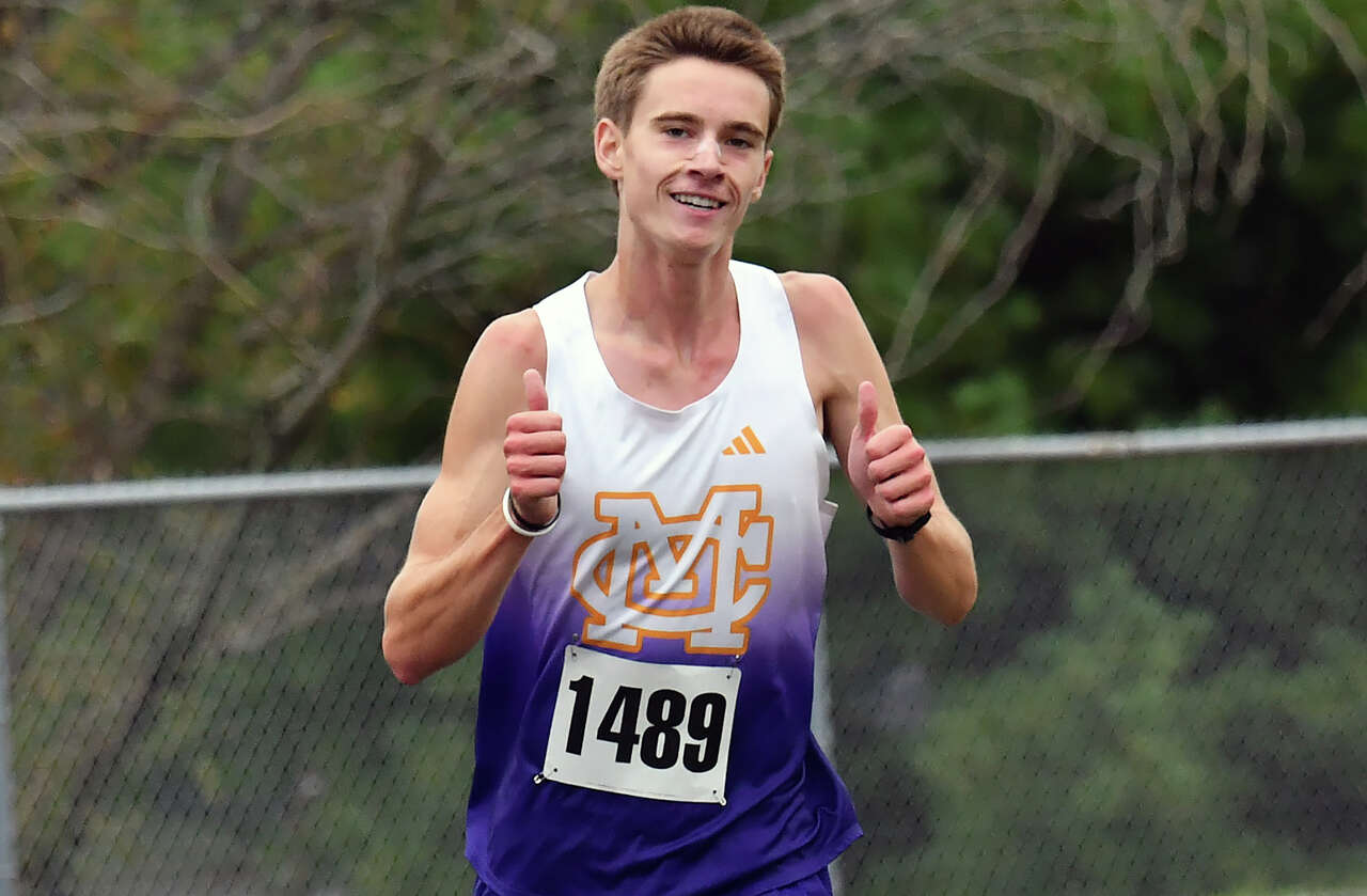 Any day will do: CM's Max Weber leads CM boys to MadCo cross country title