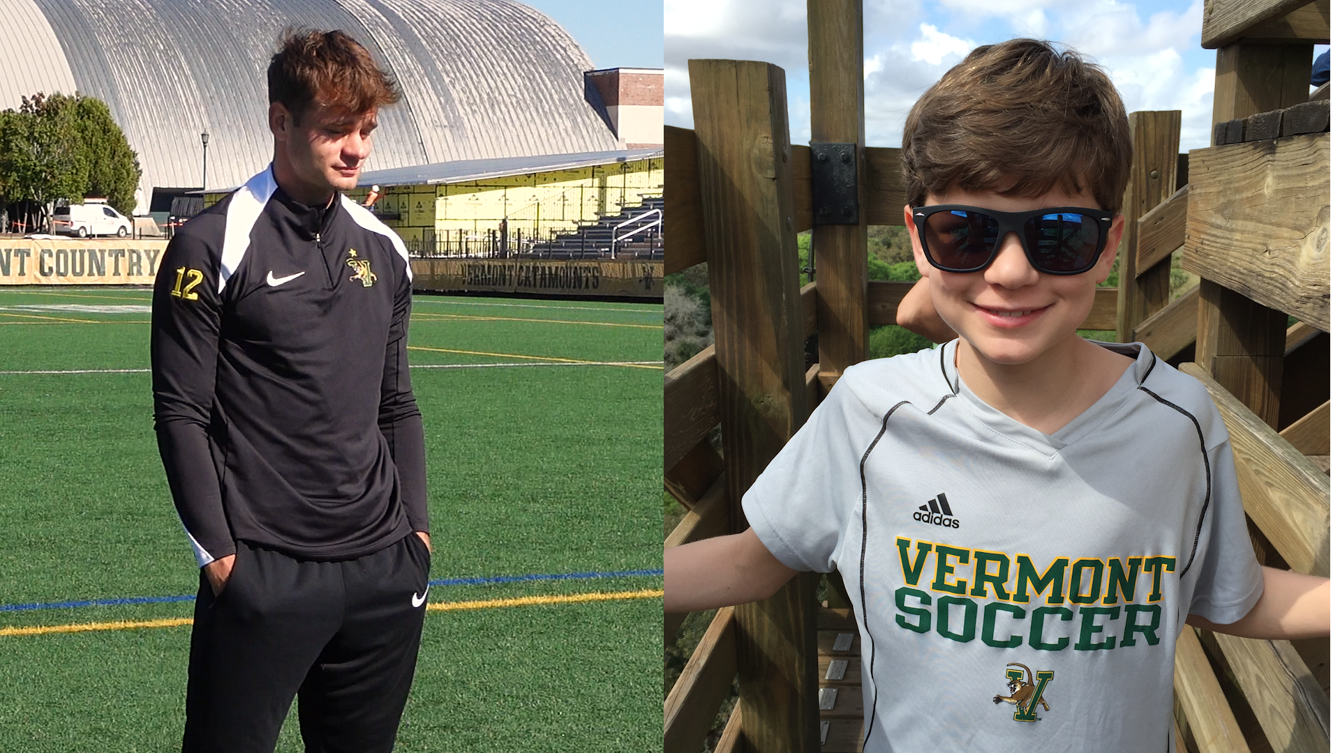 University of Vermont men's soccer player Nash Barlow living lifelong ...