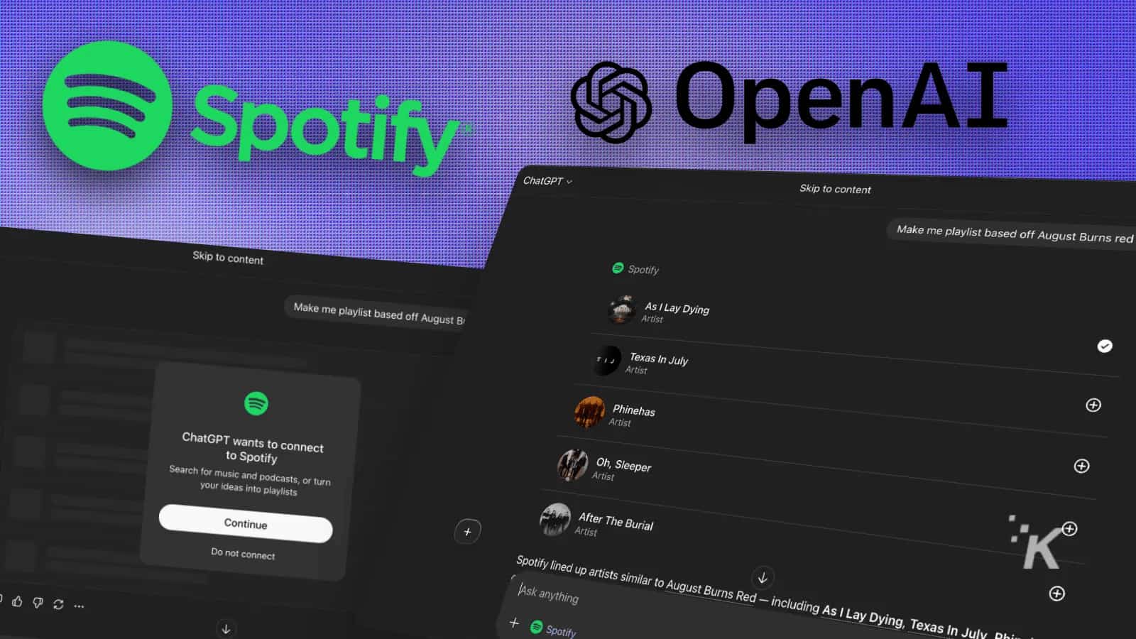 How to turn music cravings into Spotify playlists using ChatGPT