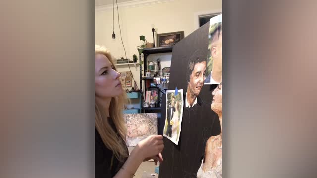 Artist Creates Stunning Mosaics Using Magazines From Childhood