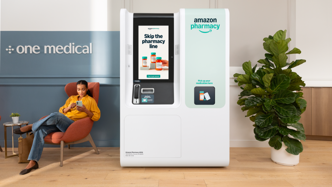 Amazon will start dispensing prescription drugs through vending machines