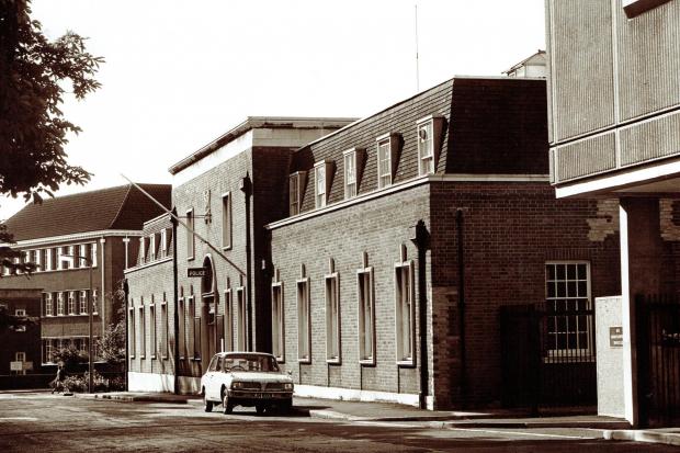 The police station that became a filming location