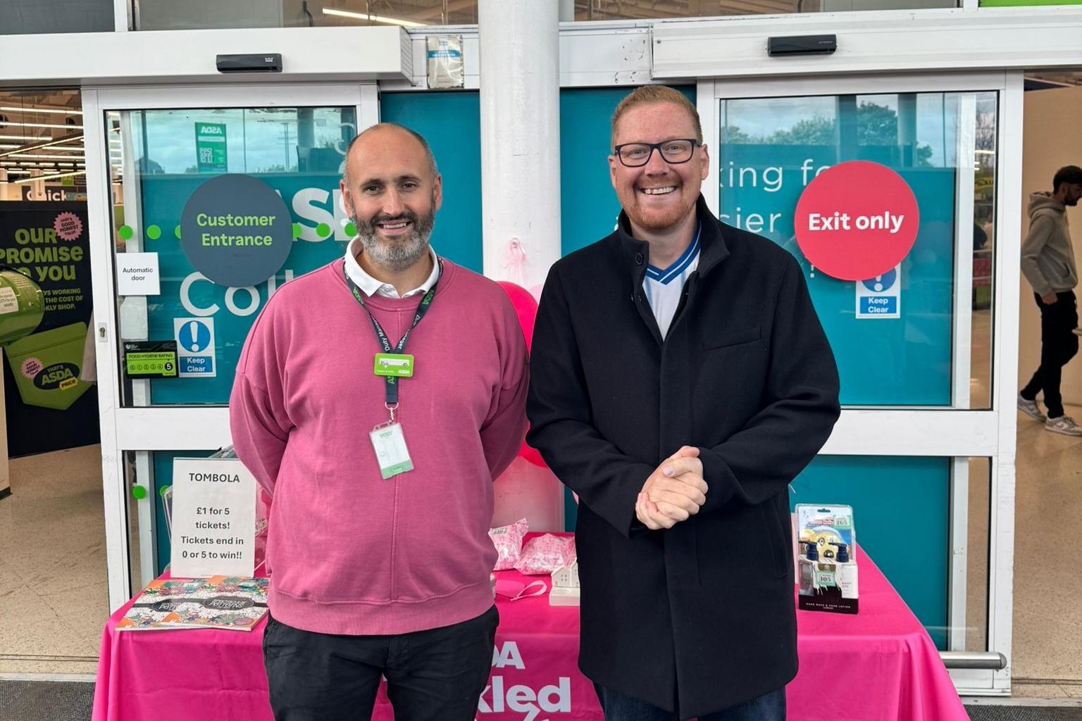 Hartlepool MP Jonathan Brash praises Asda Hartlepool's support for ...