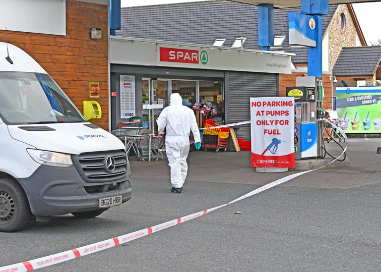 Cash van and ATM targeted in armed robbery in Co Tyrone