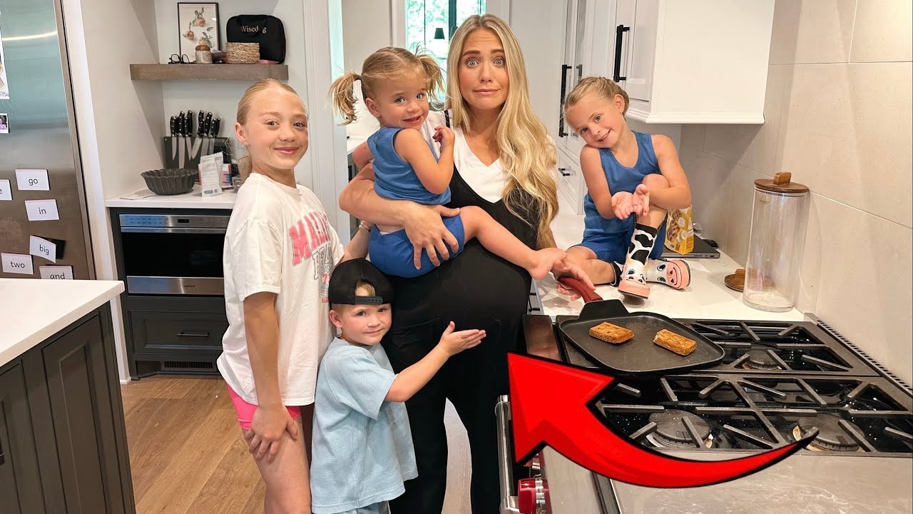 Morning Routine Nine Months Pregnant With 4 Kids