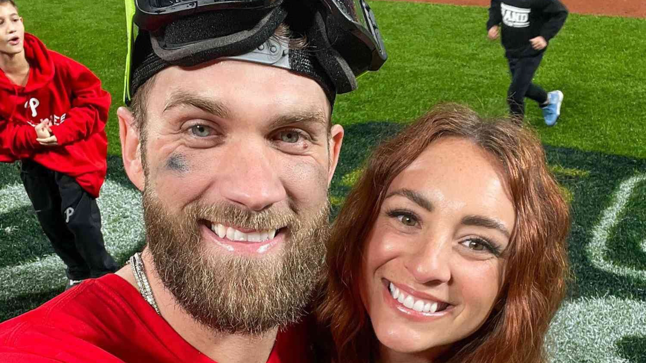 “What a breed:” Bryce Harper opens heart on wife Kayla and newborn ...
