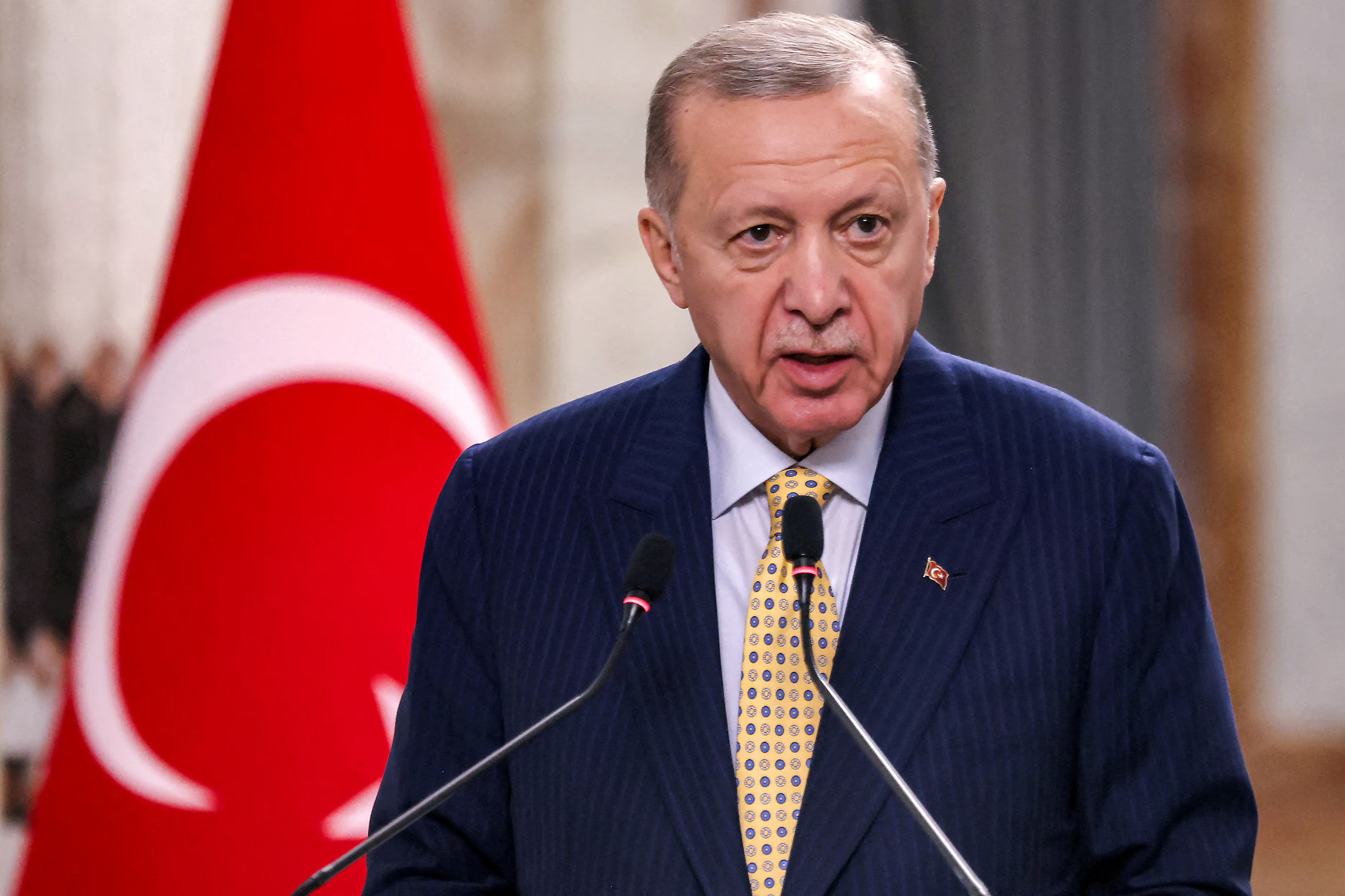 Erdogan blames Israel for blocking peace, defends Hamas rolePublished ...