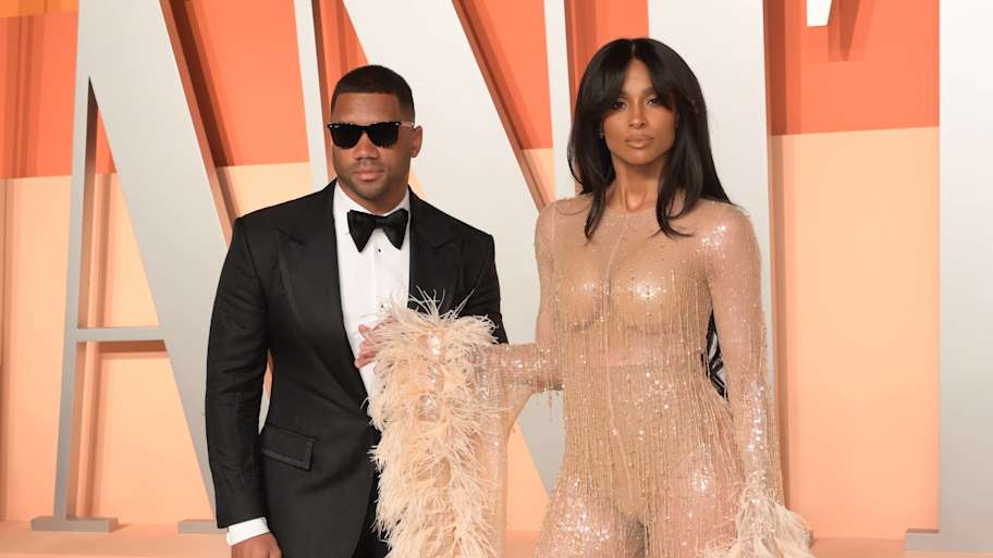 Russell Wilson loves Ciara's wild grillz look making her almost unrecognizable