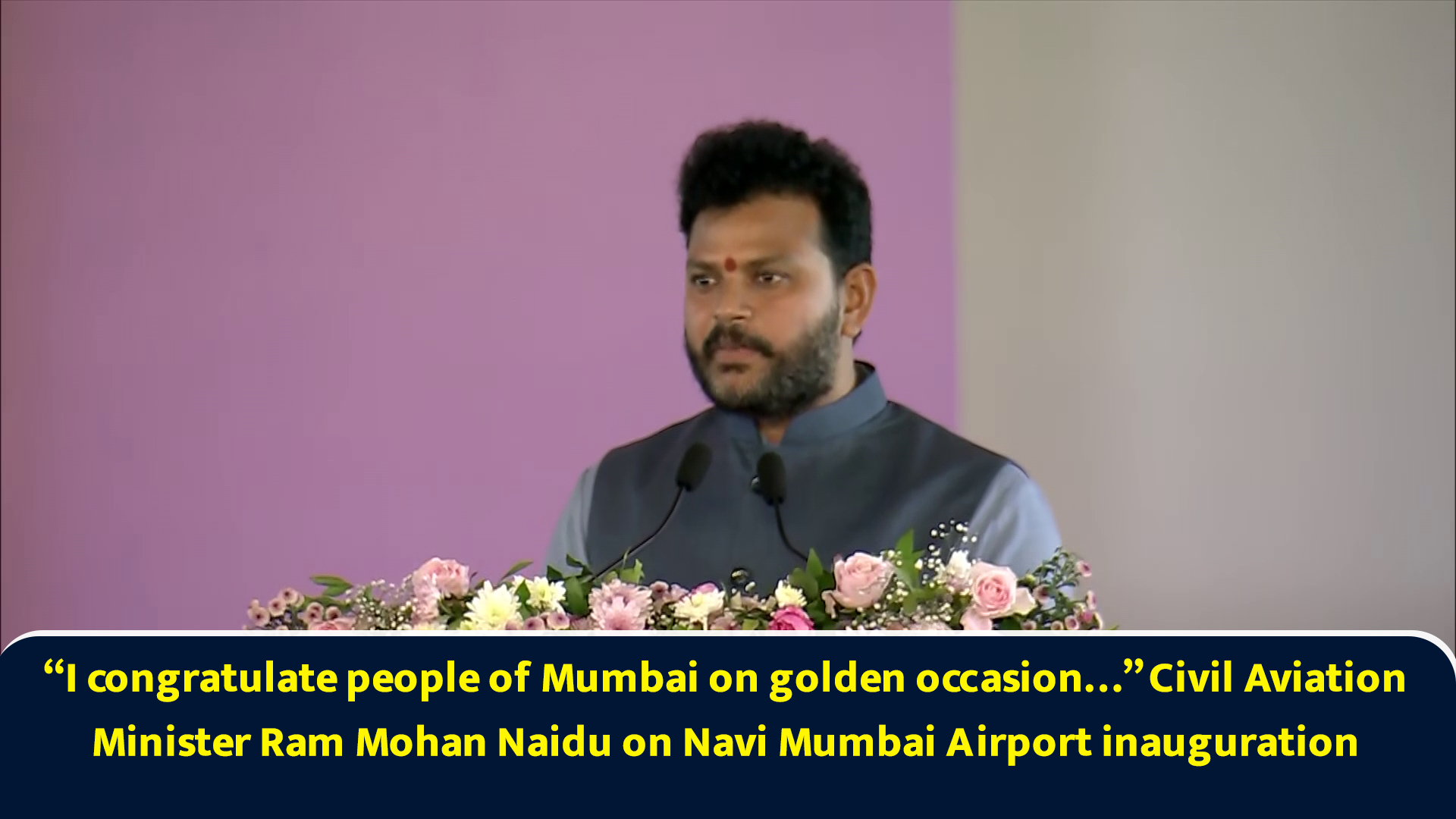 “I congratulate people of Mumbai on golden occasion…” Civil Aviation ...