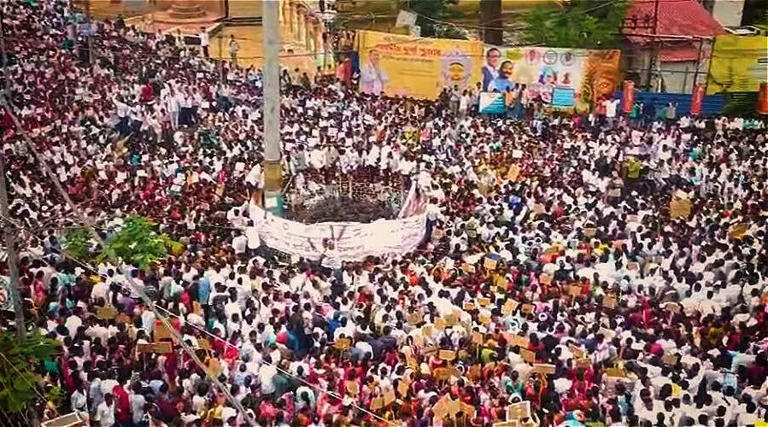 Tea Tribe Community Protests for ST Status and Land Rights in Tinsukia